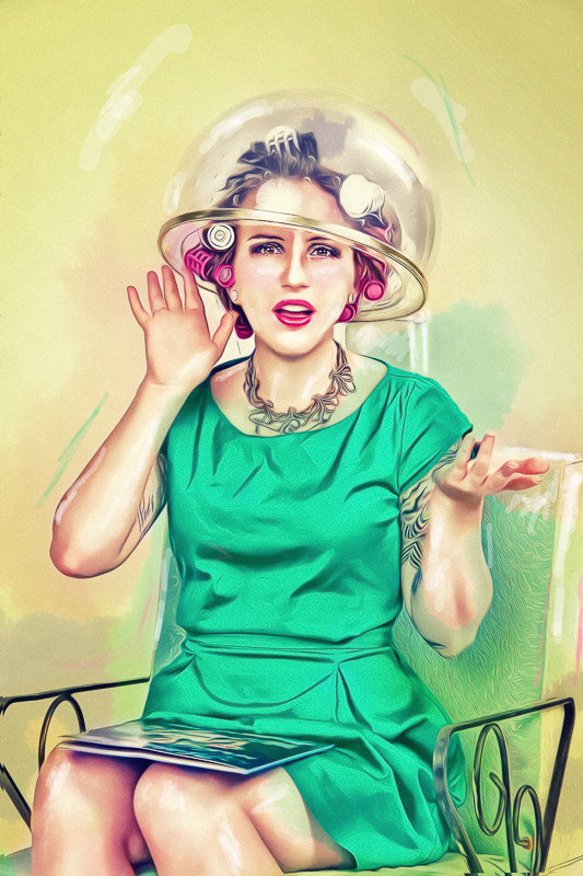 Classic Pinup Photography - I Love Aloha Bob